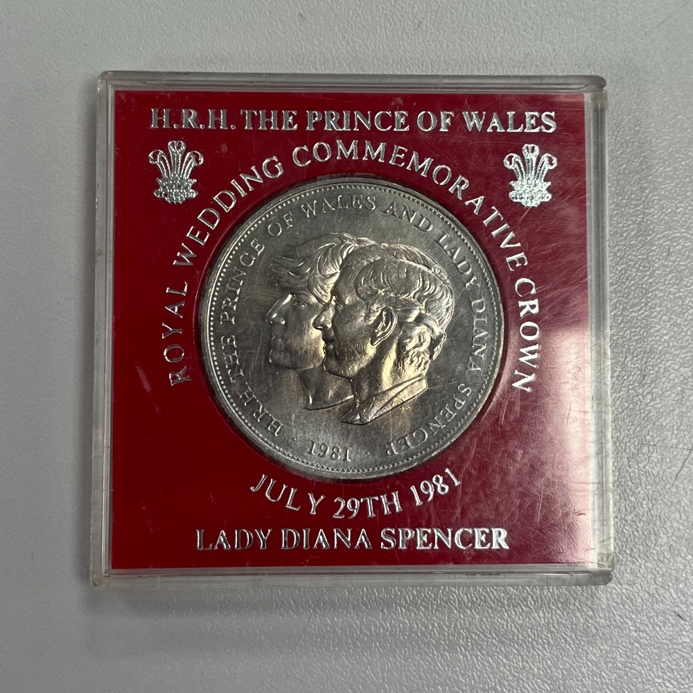 Pre-owned 1981 Prince of Wales & Lady Diana Coin - Own4Less